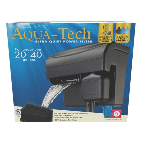 Fish | Aquatech Quiet Power Filter140 Gallons Tank | Poshmark